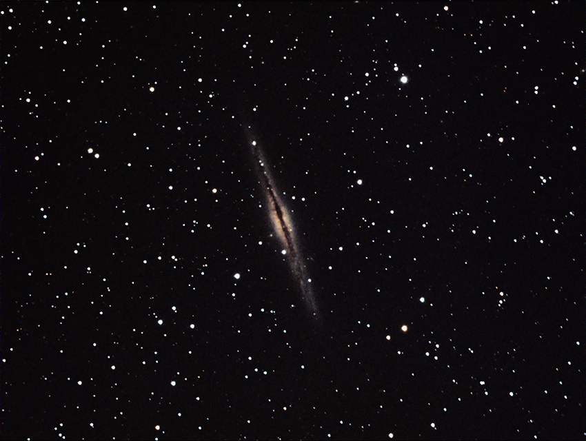 NGC 891 Galaxy in Andromeda, 850x640