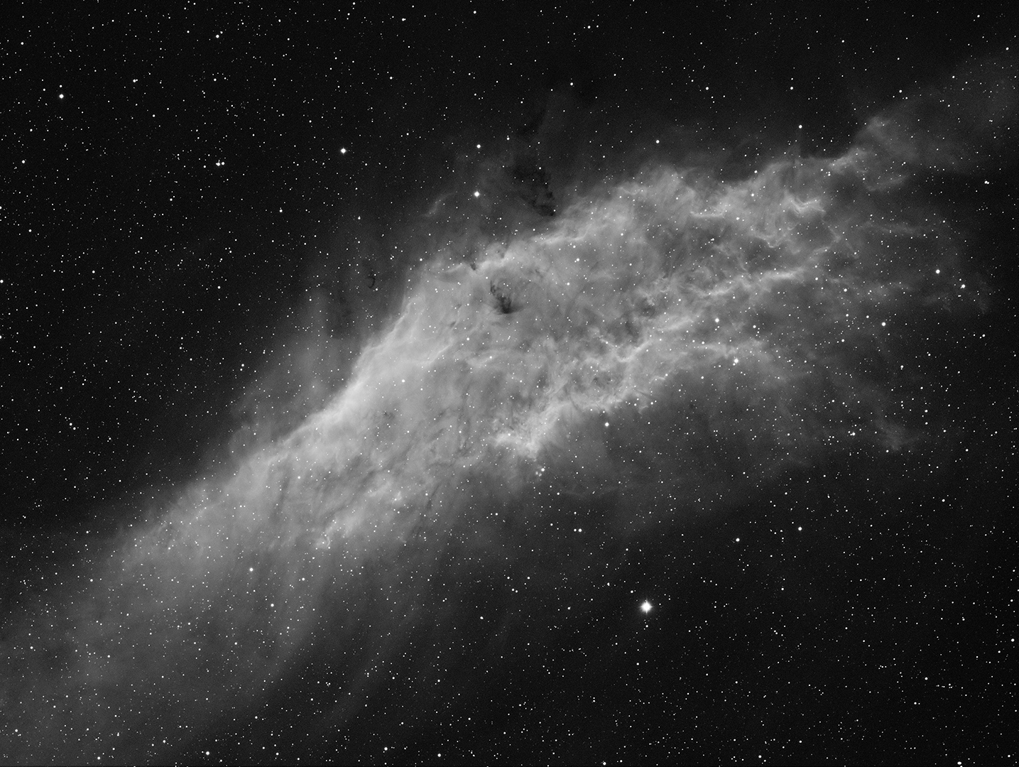NGC1499, The California Nebula, 1435x1080